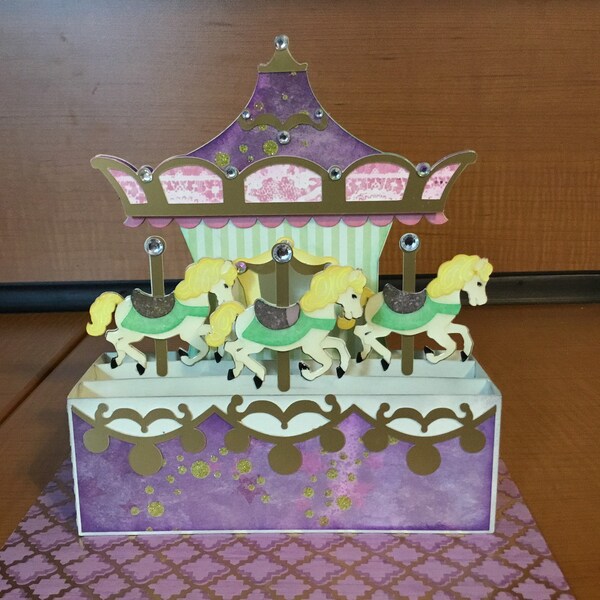 3d Carousel Svg - Etsy