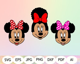 Minnie silhouette | Etsy