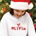 Personalised Family Christmas Jumpers, Matching Christmas Sweatshirt ...