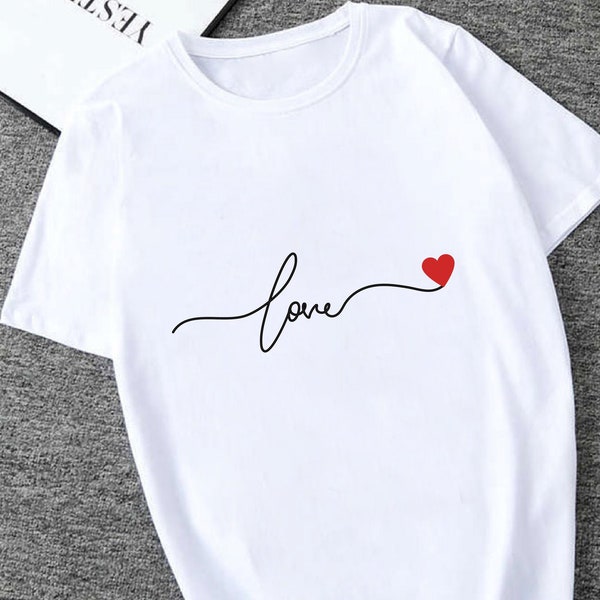 Love T Shirt - Etsy