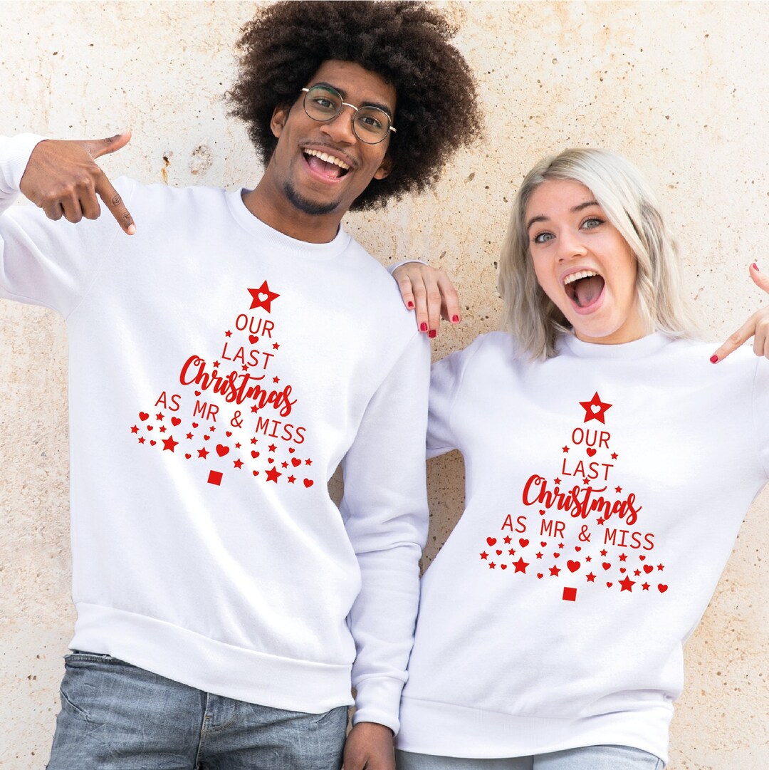Our Last Christmas as Mr and Miss Matching Jumpers, Last Christmas as a ...