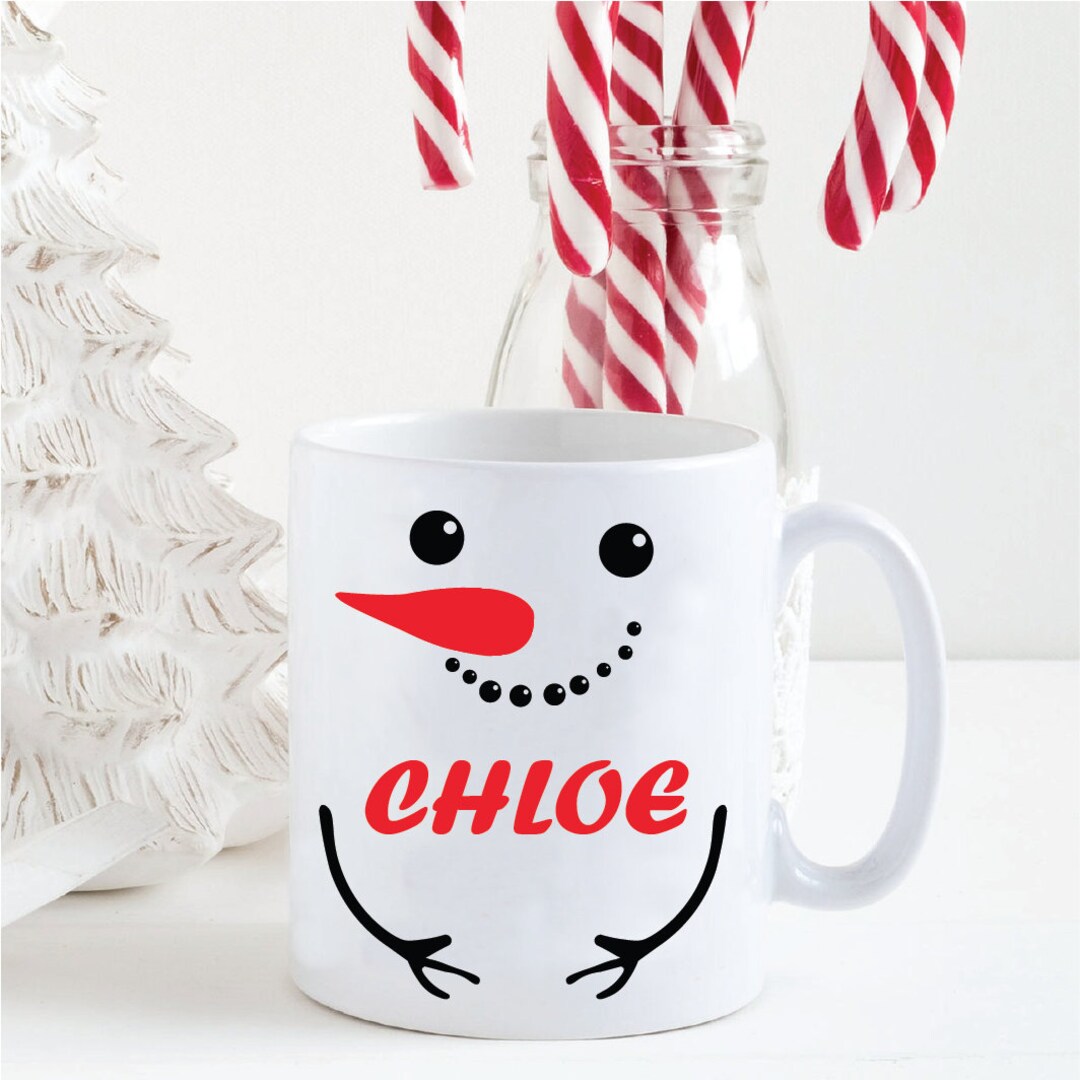 Personalised Christmas Gift Ideas, Snowman Christmas Mug, Christmas Eve ...