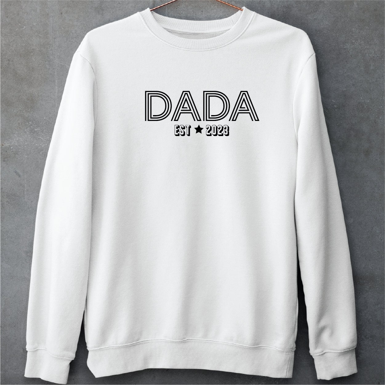 Dad and Son Matching Jumpers, Papa and Mini Matching Sweatshirts, Papa ...