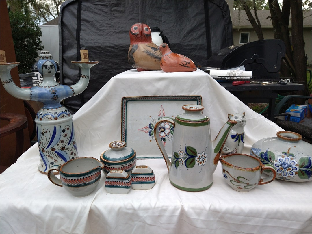 Collection of Vintage Mexican Pottery - Etsy