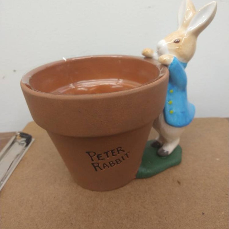 Rabbit Planter - Etsy