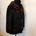 Vintage Black Boucle Box Coat With Mink Collar Estimated Size - Etsy