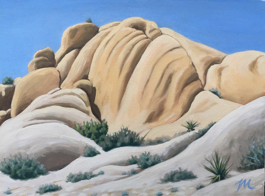 Wind-worn Rocks, Joshua Tree - Etsy
