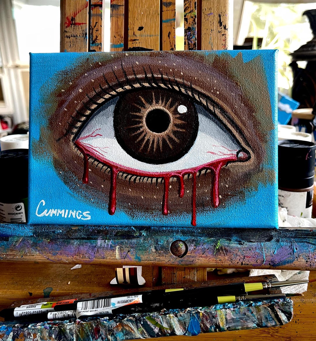 The Bleeding Eye - Etsy