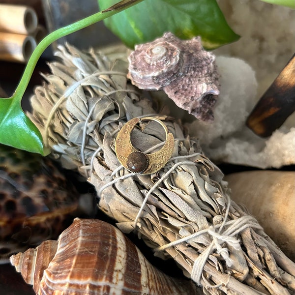 Bone Septum Ring - Etsy