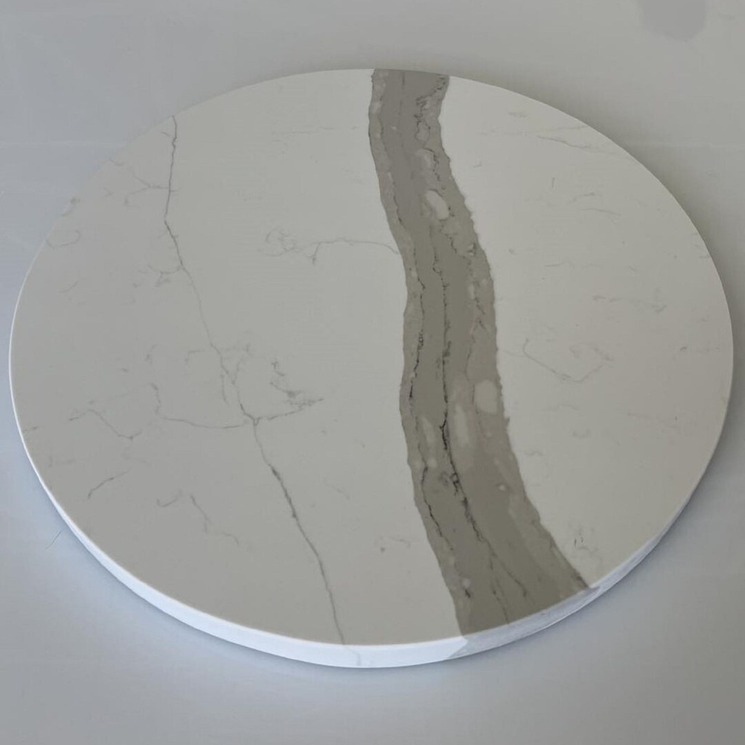 Quartz Table Top 18 Round - Etsy
