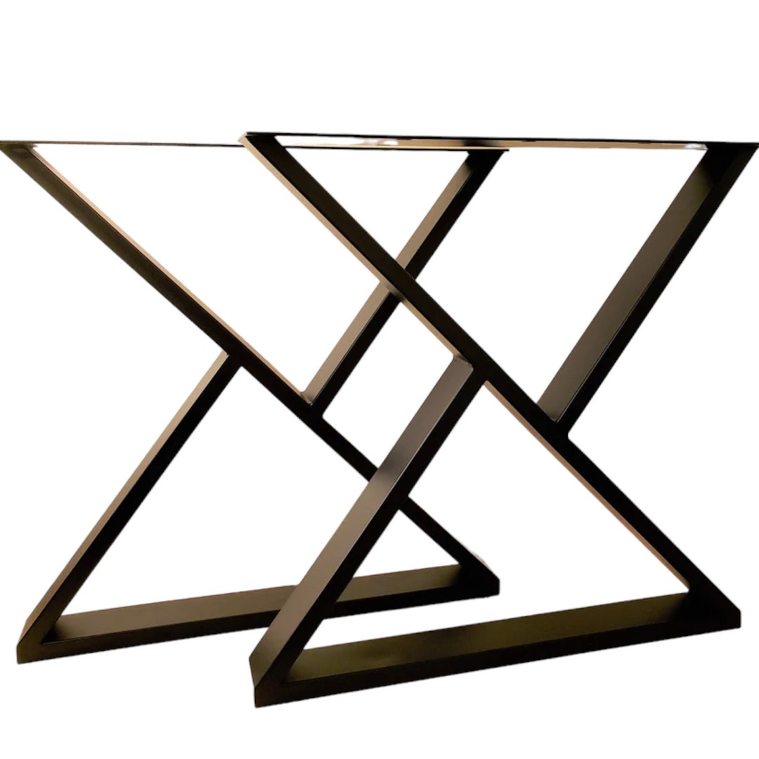 H28 X W28 Z Shaped Dining Table Legs - 1 Pair - Etsy