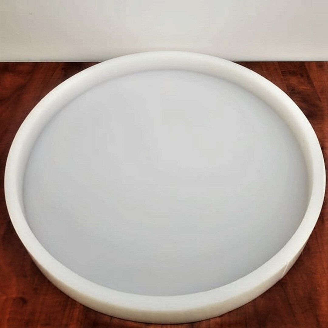 Round Shaped Epoxy Resin Forms / Silicone Molds - Large and Heavy Duty ...