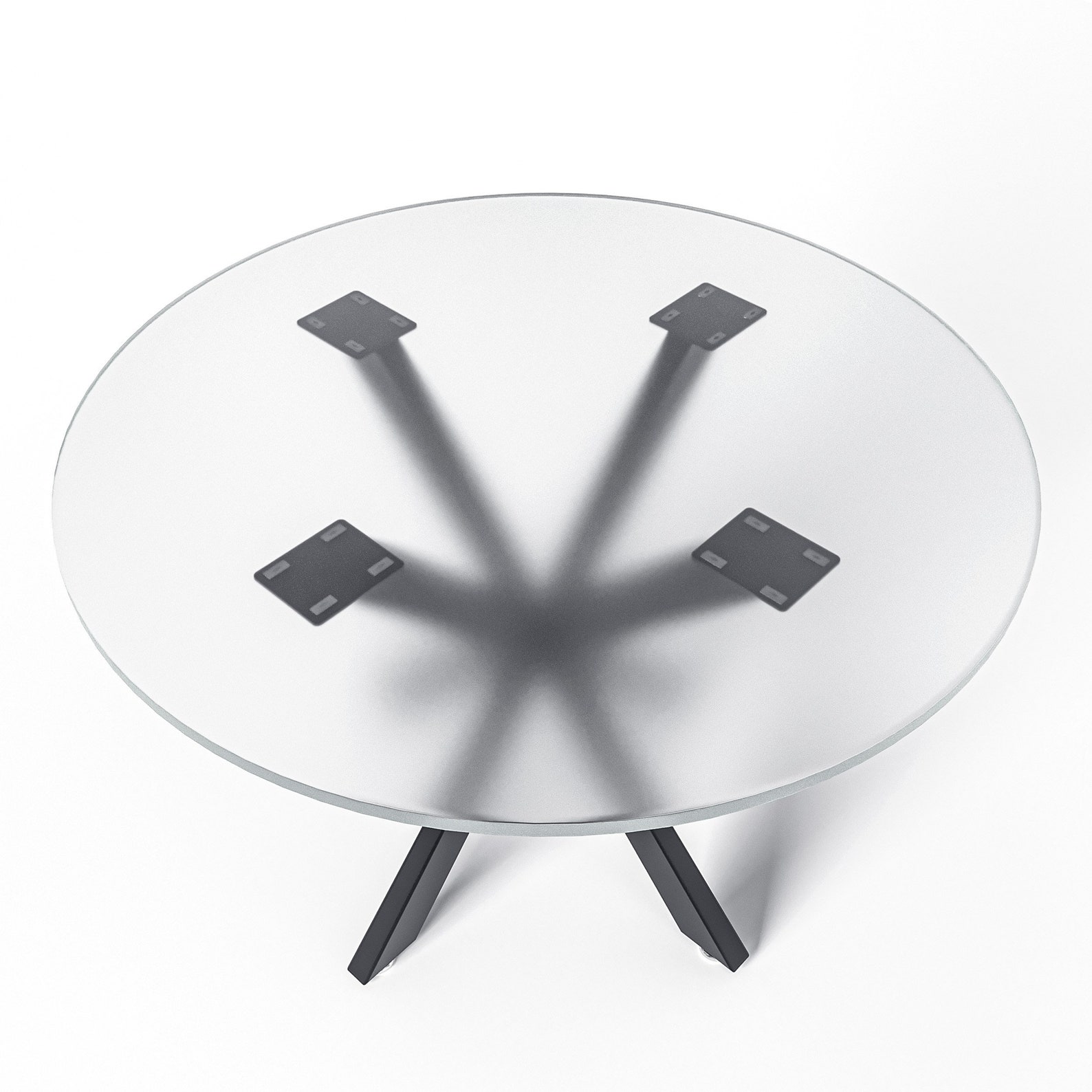 H28 X W34 ROUND Spider Shaped Dining Table Legs - Etsy