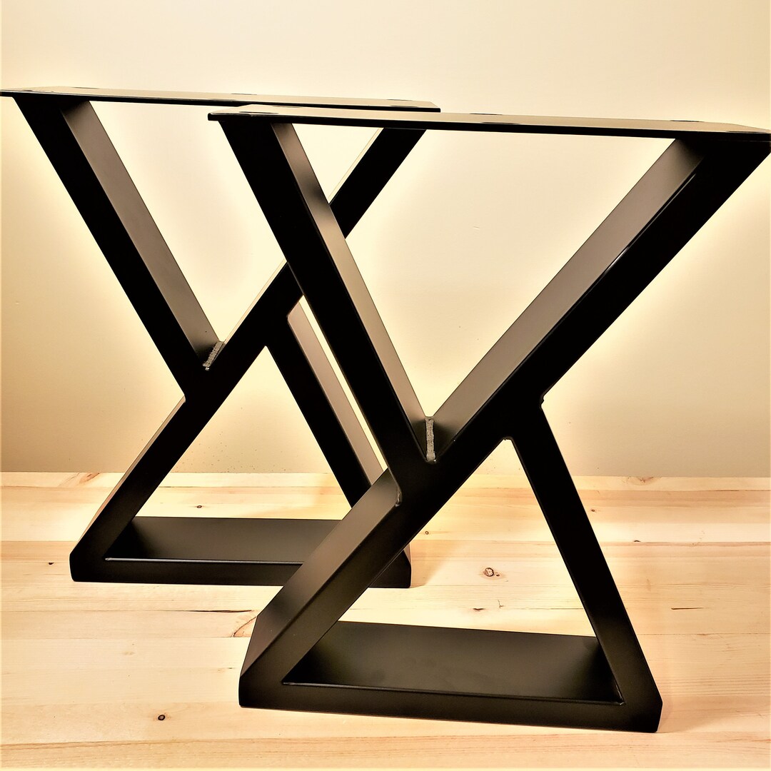 H16 X W12 Z Shaped Bench Legs - 1 Pair - Etsy Canada