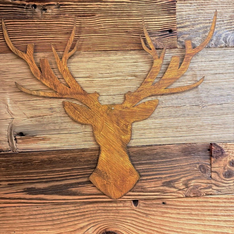 Tête de cerf murale - Etsy France