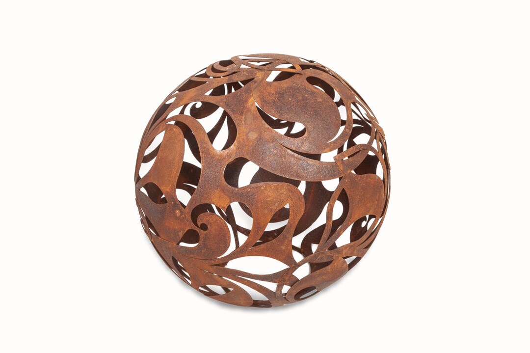 Edelrost Dekokugel Edelrost Garden Decoration Rust Celtic Rust Garden ...