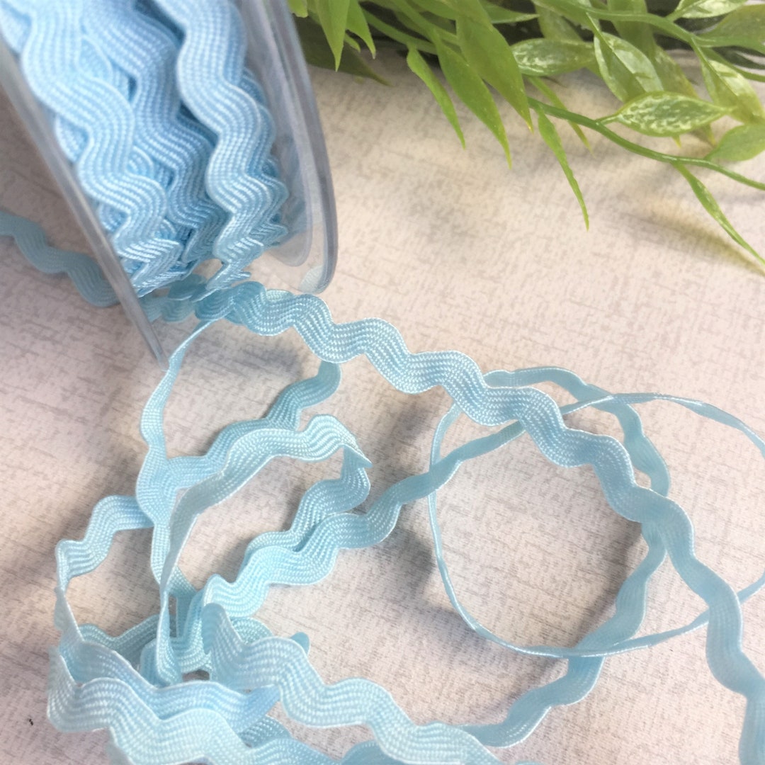 Light Blue Ric Rac Trim, Price per 3 Metres, - Etsy