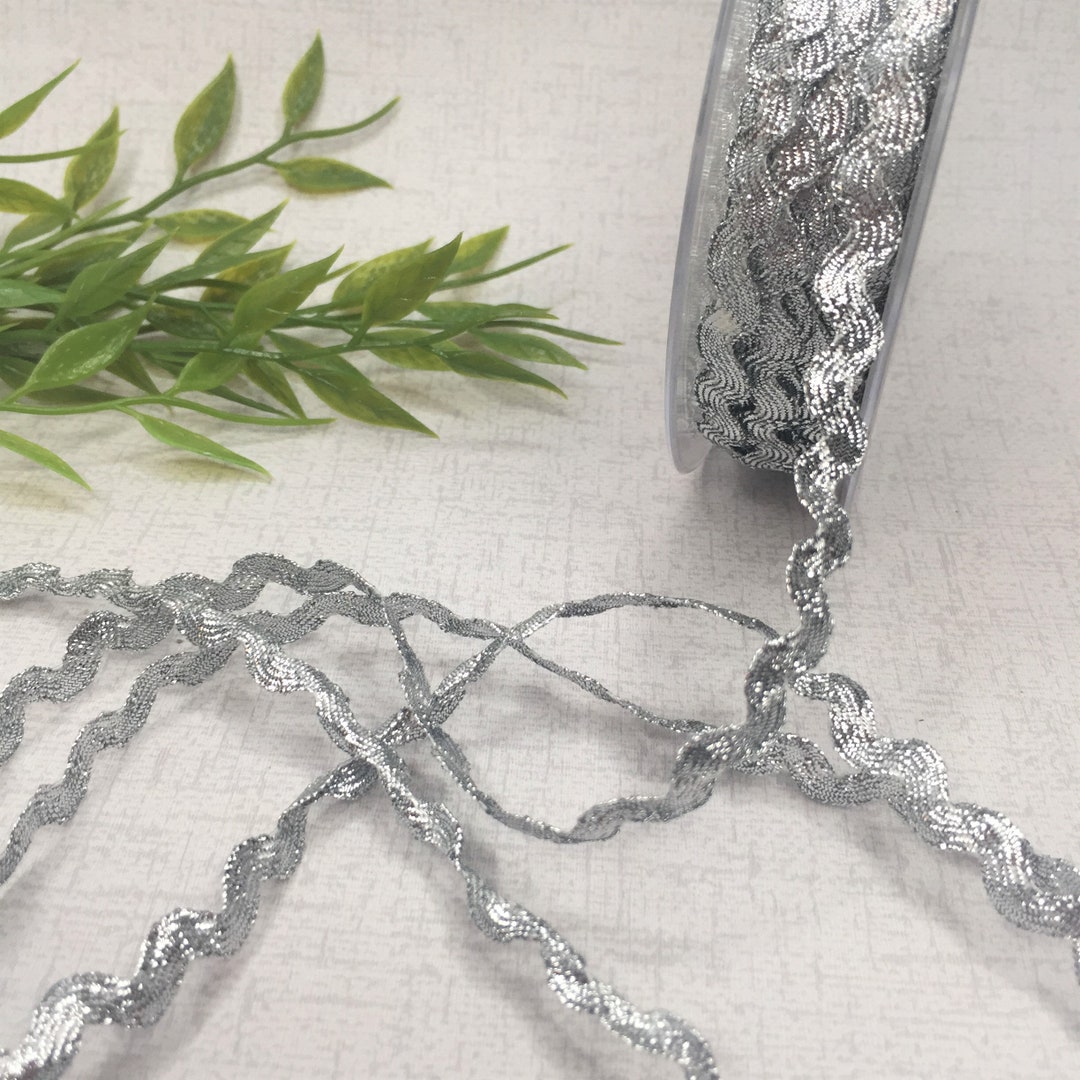 Silver Ric Rac Trim, Price per 3 Metres, RR-SV-01 - Etsy