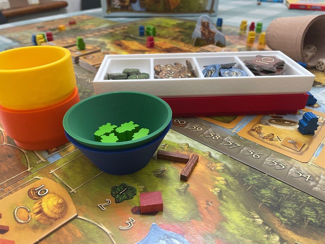 Stackable Board Game Piece Holders - Etsy