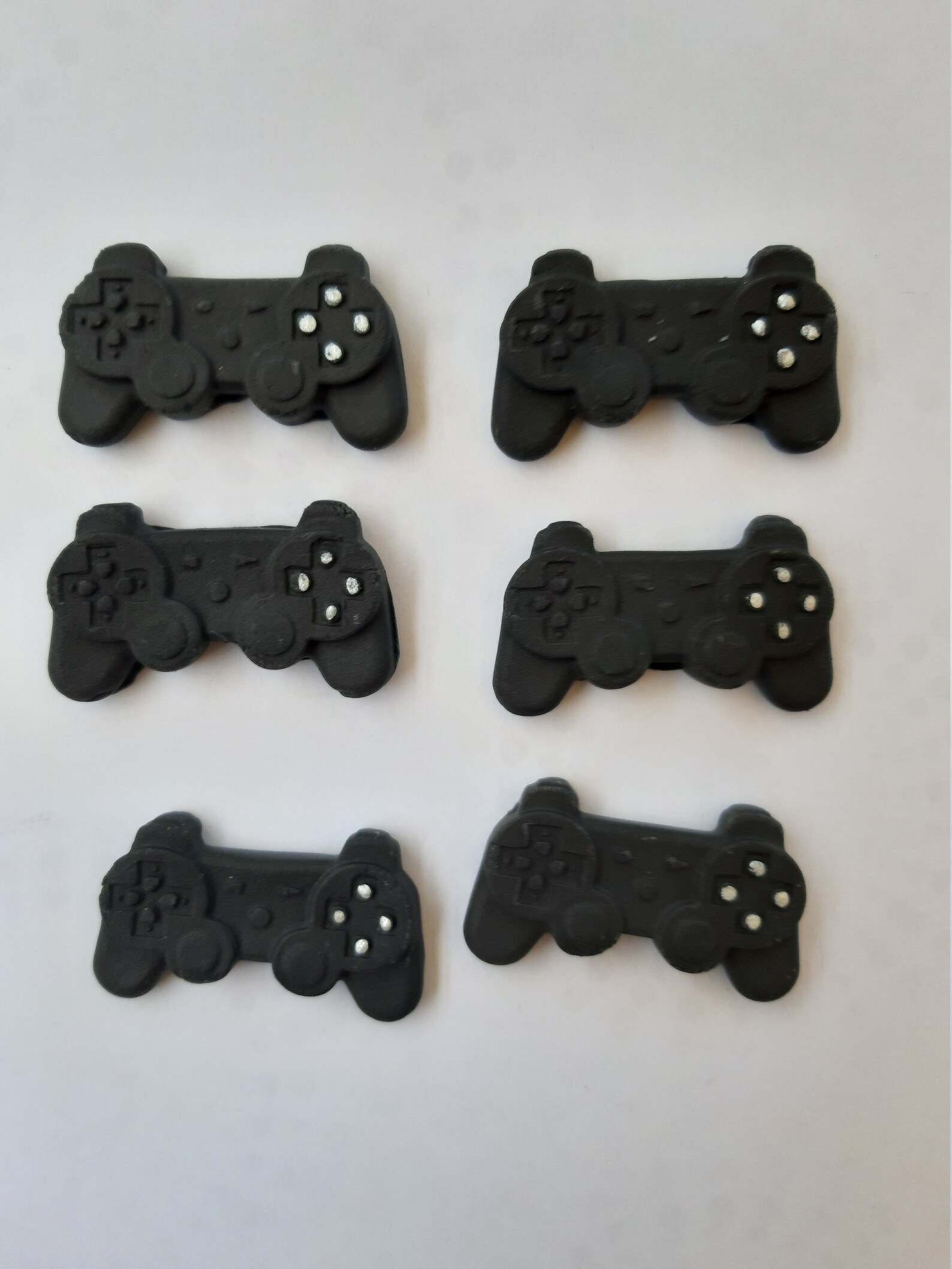 Handmade 6 Mini PlayStation controllers cupcake size | Etsy