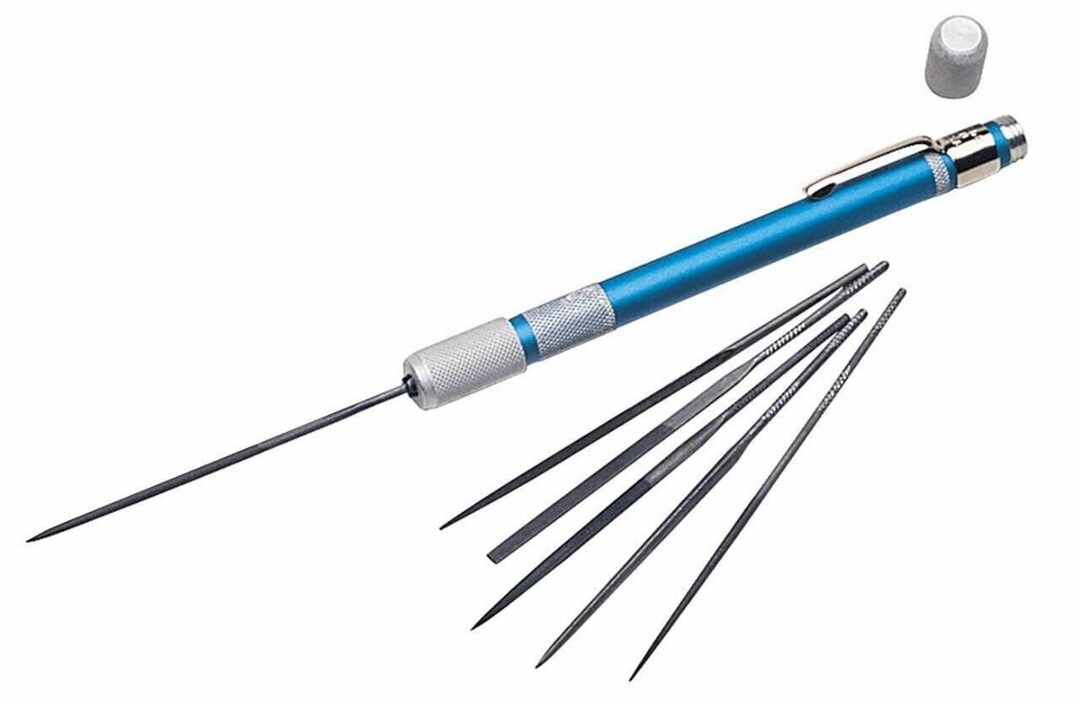 6-piece 4 File Set With Small Handle Cut 2 Jewelry Making Repair Tool ...