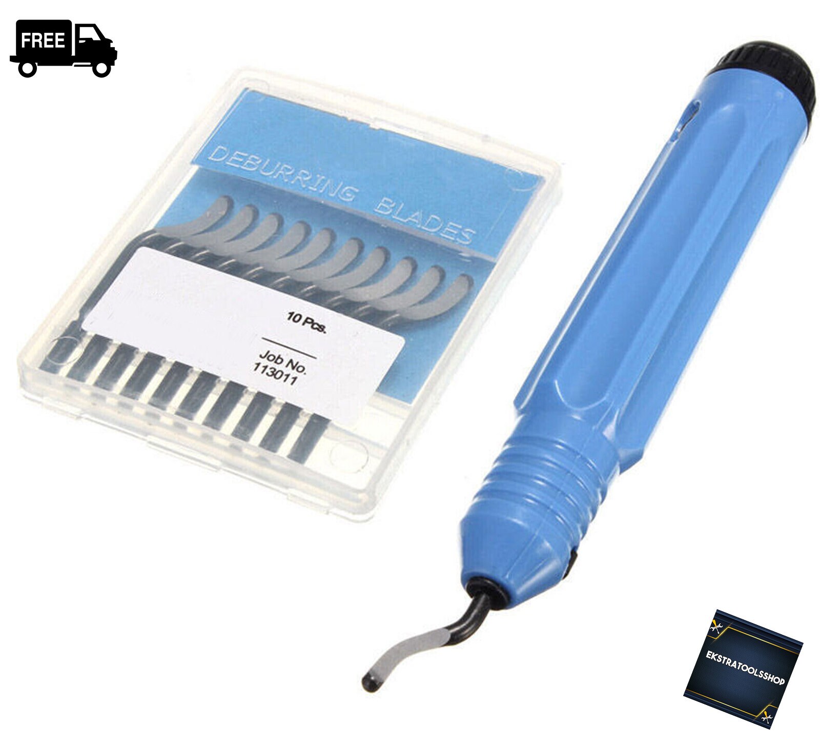 US Stock 1pc NB1100 Burr Handle With 10 Blades With BS1010 Deburring ...