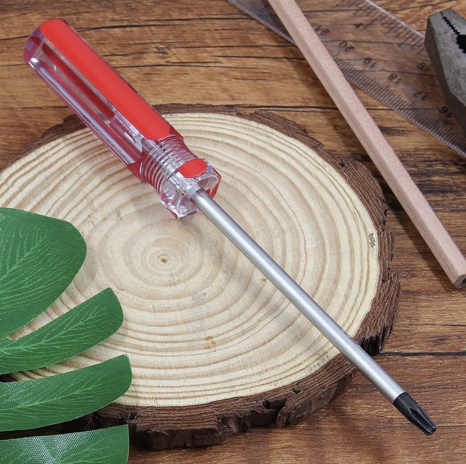 Plastic Handle T20 Security Torx Screwdriver Hand Tools TS20 TR20 T20H ...