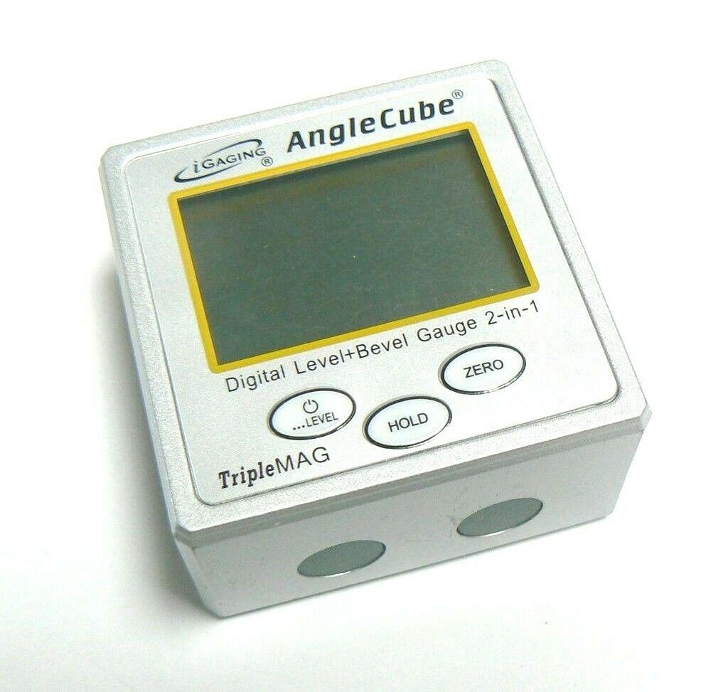 Igaging Angle Cube Digital Protractor Gauge Magnetic Angle & - Etsy