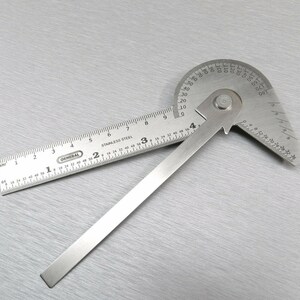Gauge Multi Use Rule and Gage General Tool 16me Measure Angles Center ...