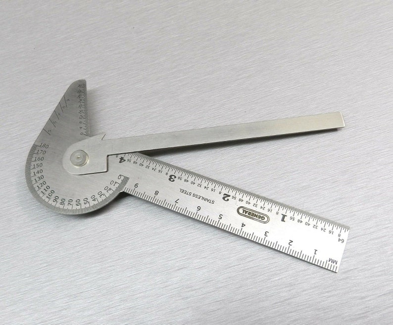 Gauge Multi Use Rule and Gage General Tool 16me Measure Angles Center ...