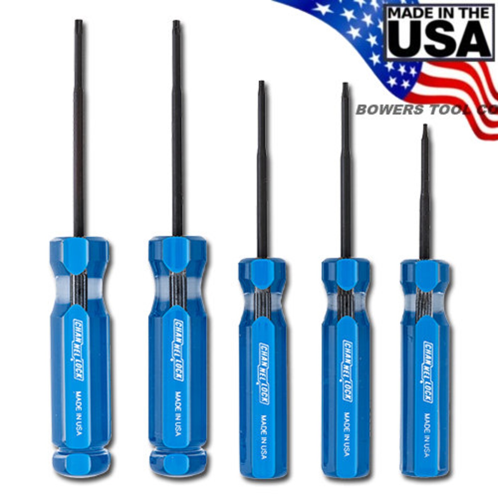 Channellock 5pc Precision Torx Star Screwdriver Set TP-5A T5 | Etsy