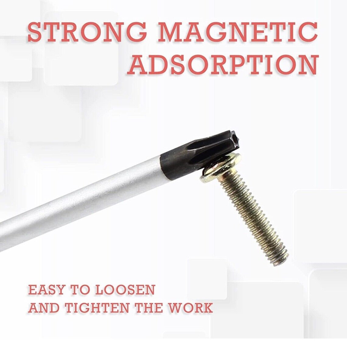 Plastic Handle T20 Security Torx Screwdriver Hand Tools TS20 TR20 T20H ...