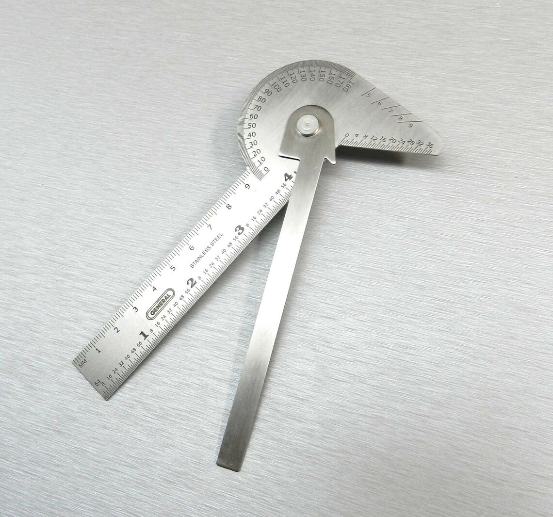 Gauge Multi Use Rule and Gage General Tool 16me Measure Angles Center ...