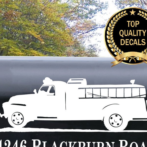 Custom Fireman Decal - Etsy