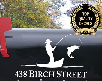 Fishing Mailbox | Etsy