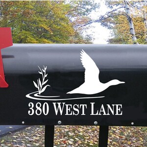 Mailbox Decal - Blue Winged Teal Decal - Blue Winged Teal Sticker ...