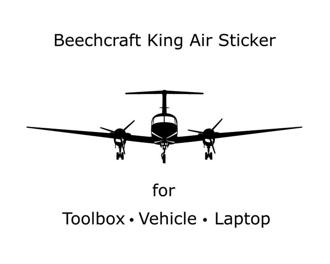 Toolbox Sticker - Beechcraft King Air - Toolbox Sticker - Vehicle ...