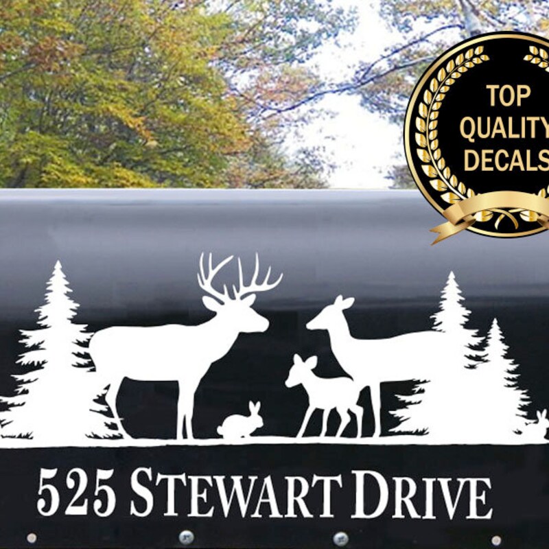 Mailbox Decals - Etsy