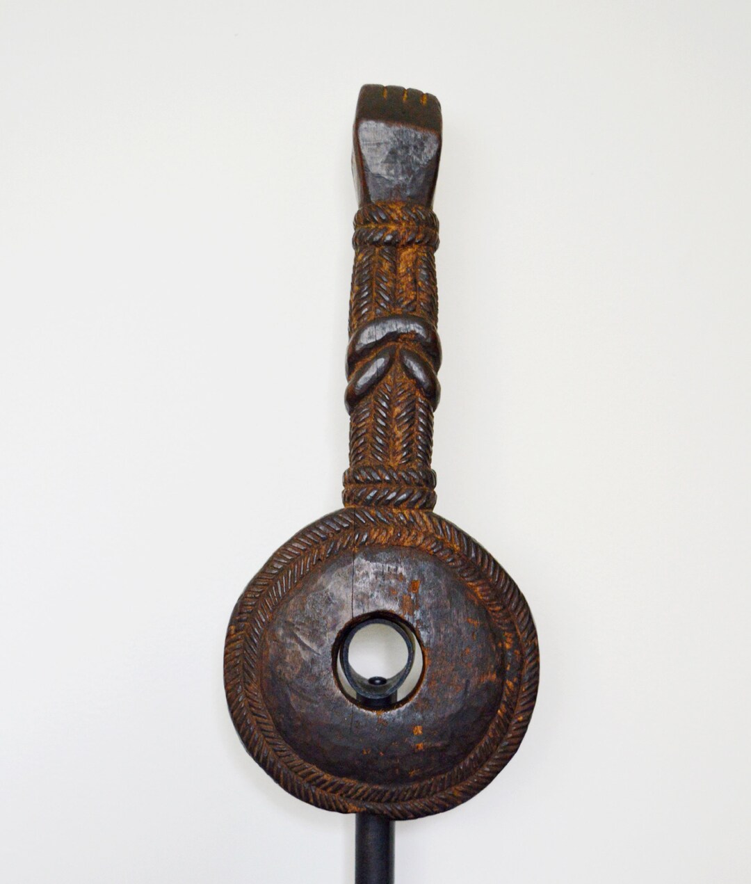 Antique Ethnic Art Used Wooden Butter Churner From Nepal Ghurra Butter ...