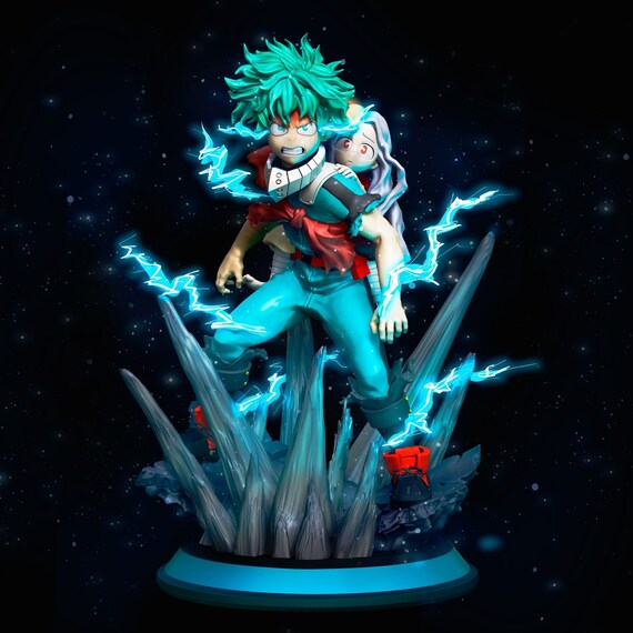 Midoriya With Eri Resin/garage Kit | Etsy