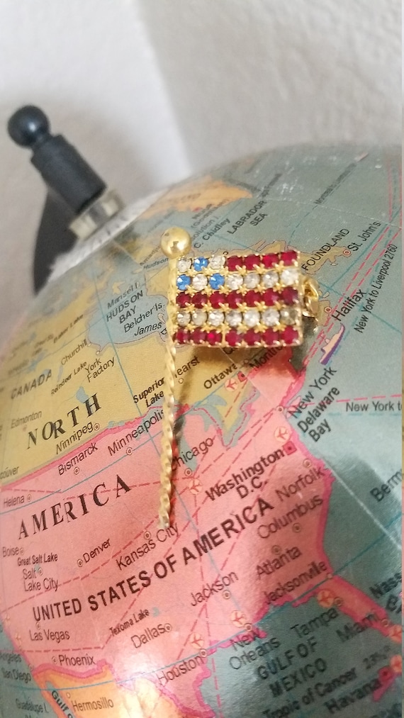 Vintage rhinestone american - Gem
