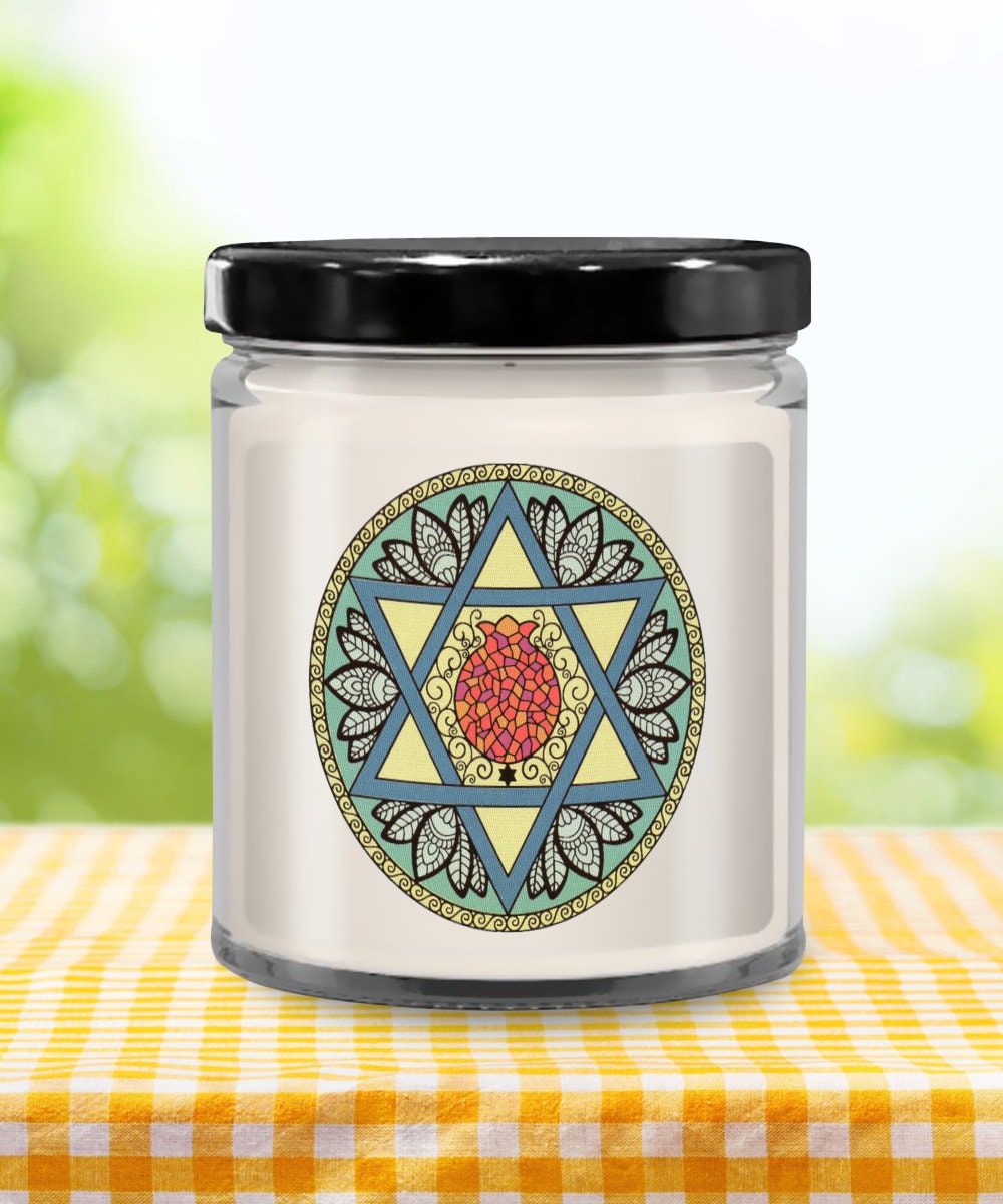 Star of David Jewish Memorial Candle Hanukkah Celebration - Etsy