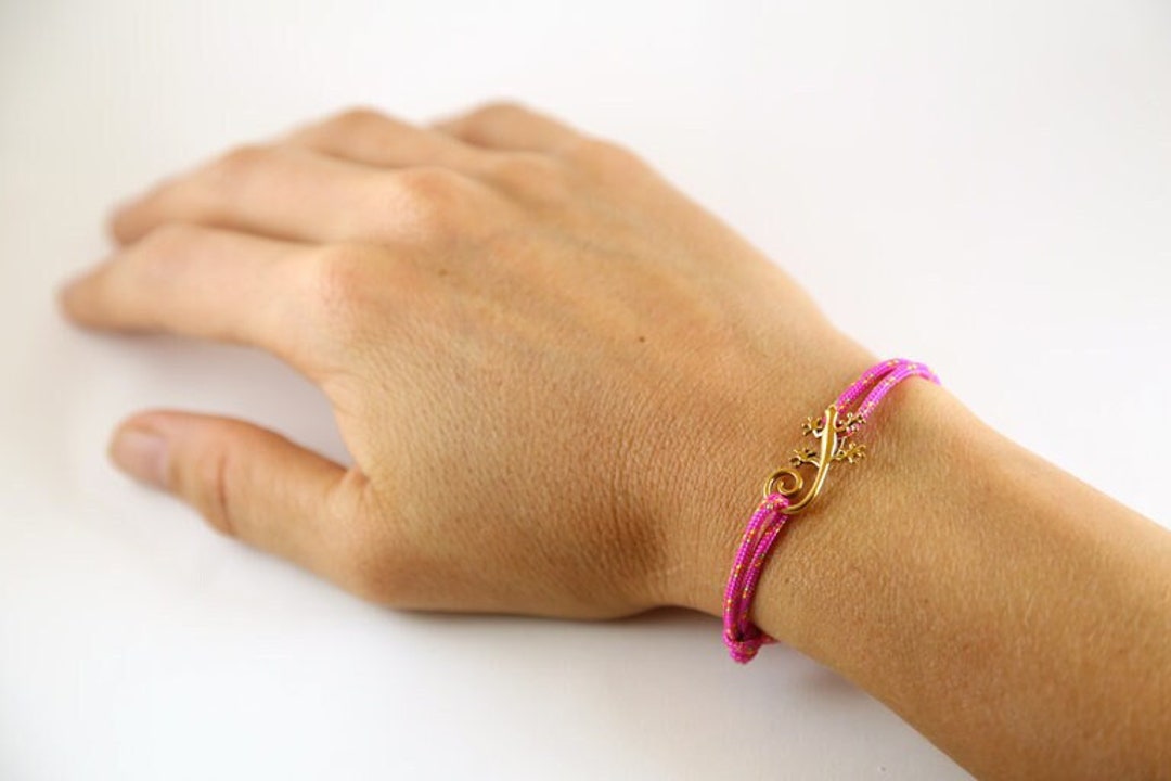 Lizard Bracelet Gecko Bracelet Adjustable Size Unisex Adult and Child ...