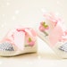 Minnie Mouse Baby Shoes BABY GIRL SHOES Personalized Baby Girl Gift ...