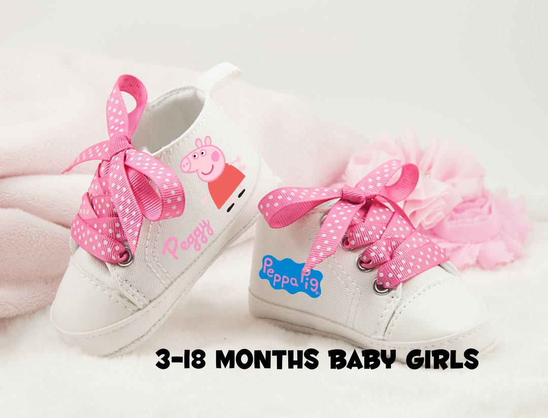 Peppa Pig Baby Girl Shoes, Baby Shoes for Girls, Peppa Pig First ...