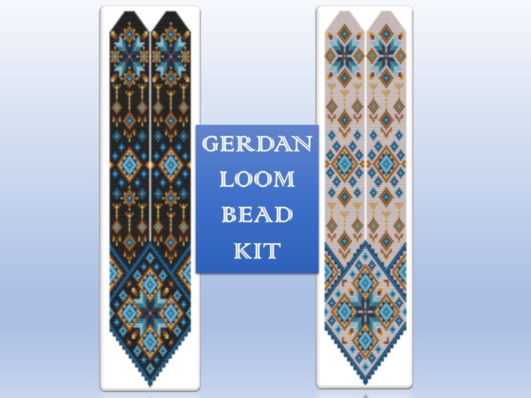 Gerdan Loom Bead Kit, DIY Bead Necklace, Loom Kit, Ukrainian Necklace ...