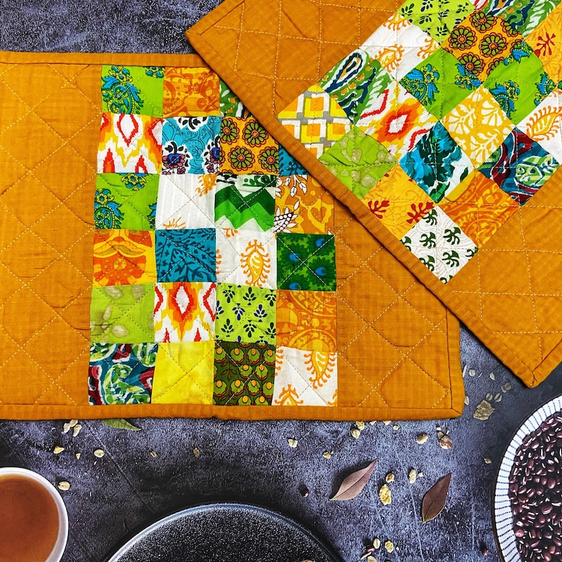 Patchwork Placemats - Etsy