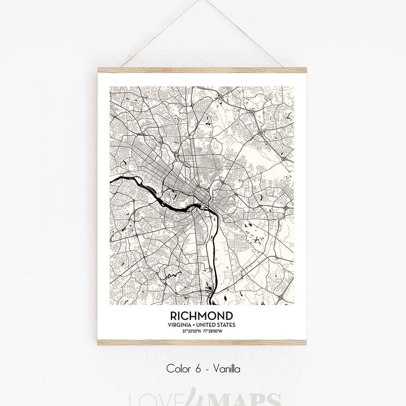Richmond Poster - Etsy