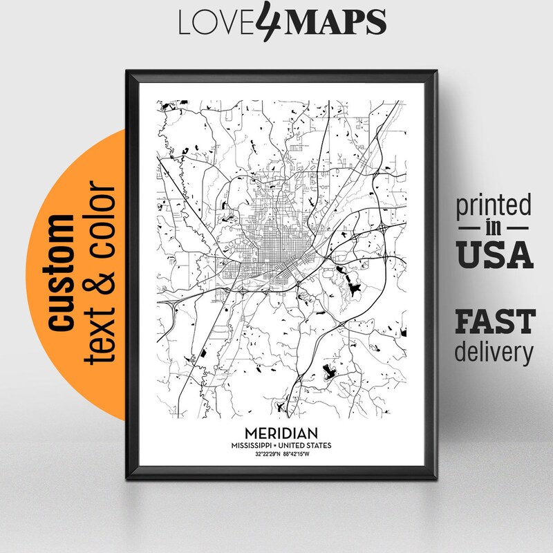 Meridian Poster - Etsy