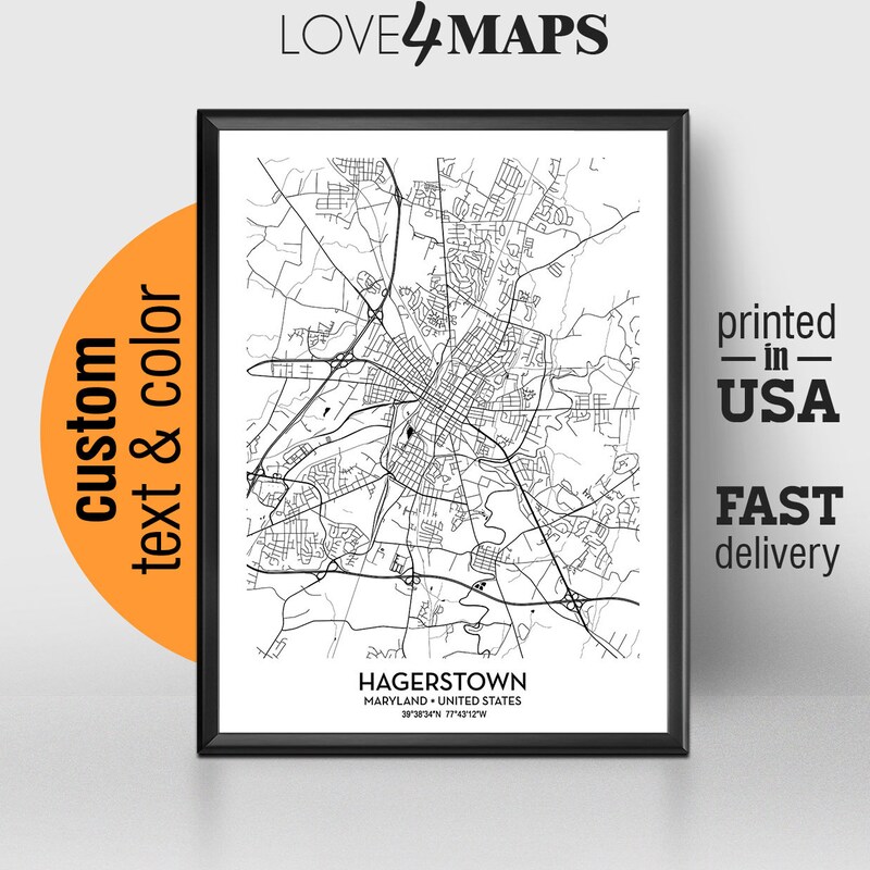 Hagerstown Maryland - Etsy